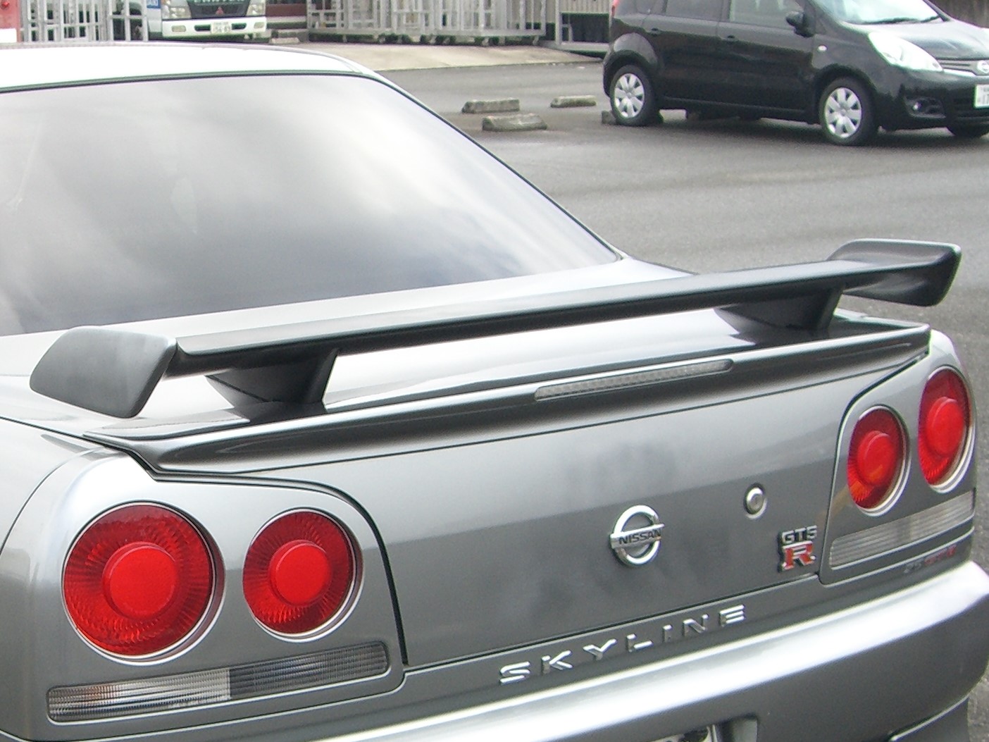 ER34のリアウイング（リアスポイラー）取り付けでの比較 | 吉平坂科帳（きっぺいはんかちょう）：吉平ブログ